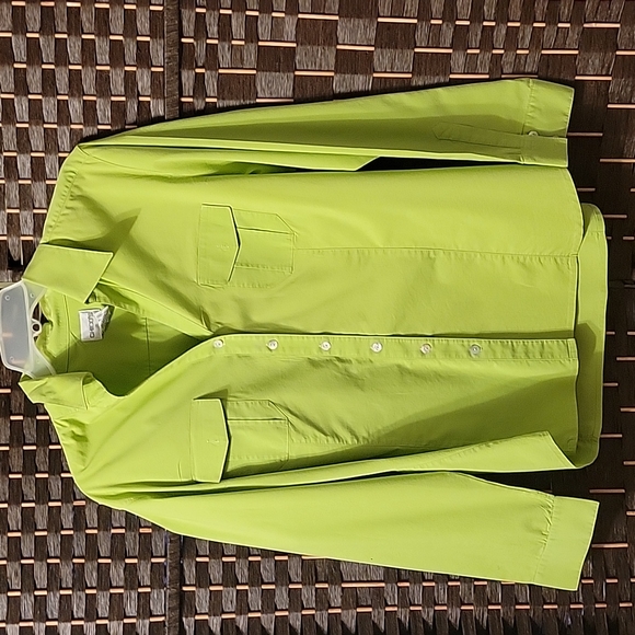 Chico's | Tops | Green Chicos Button Up | Poshmark
